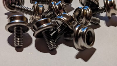 10 SNAPS TONNEAU COVER, CONVERTIBLE TOP, BOOTS 3/8 STAINLESS MACHINE ...