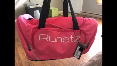 Runetz - Gym Sport Shoulder Bag for Men/Women Duffel 20" Large - Pink ...