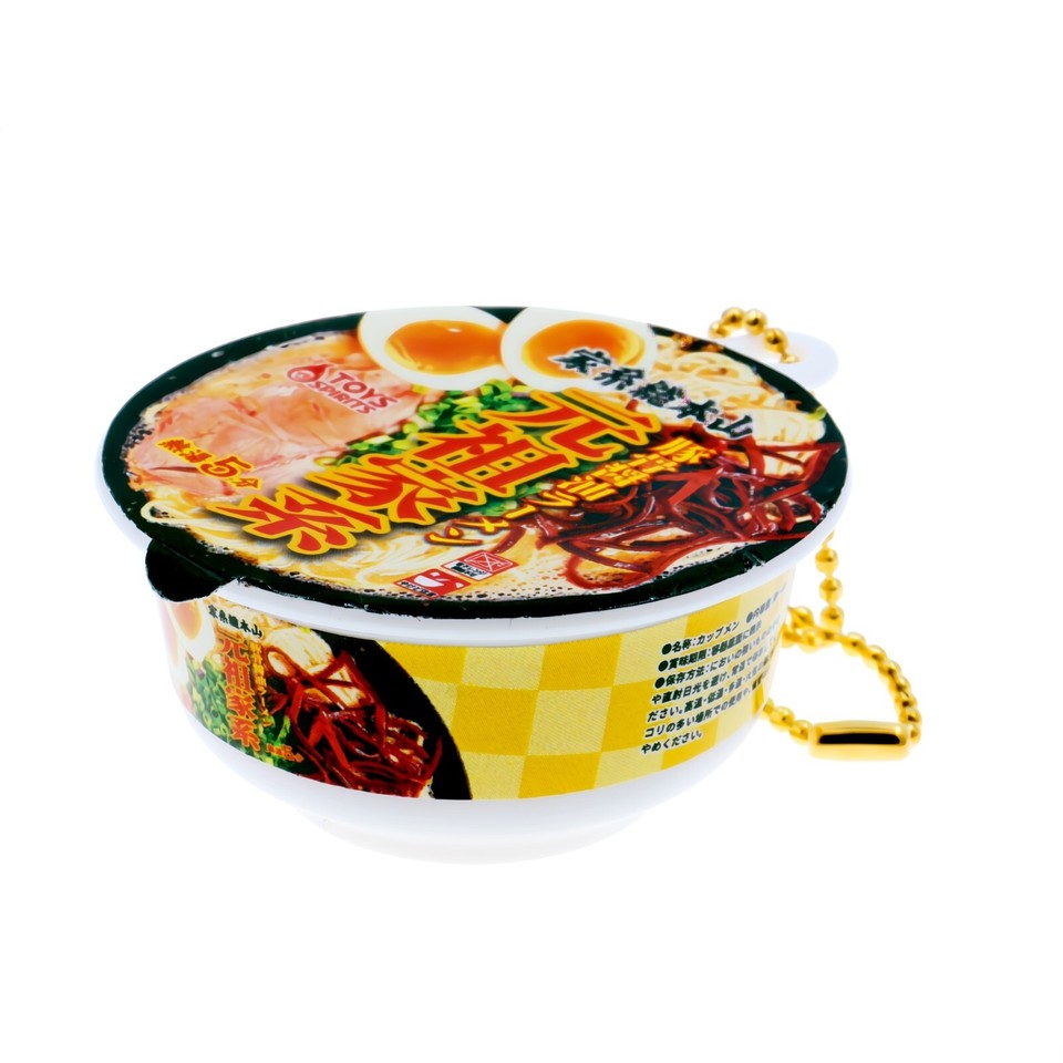 Ramen Noodle Udon Cup Miniature Food Keychain Japan 1 Random Mini ...