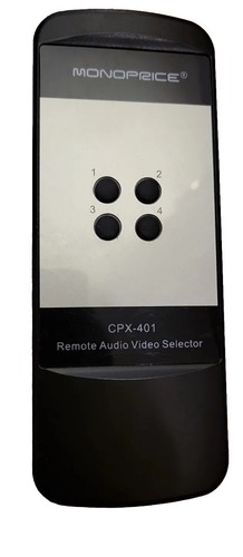Genuine Monoprice CPX-401 Remote Audio Video Selector Remote Control ...