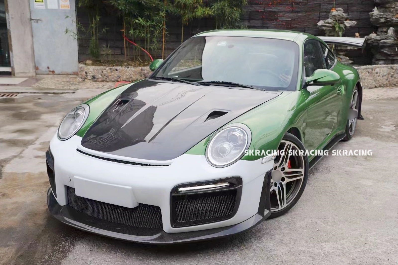 Fits Porsche 911 997 Carrera 2006-2011 Upgrades GT2 RS Bumper Spoiler ...