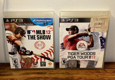 MLB 12 The Show and Tiger Woods PGA Tour 11 - Sony Playstation 3 PS3 711719982951 | eBay