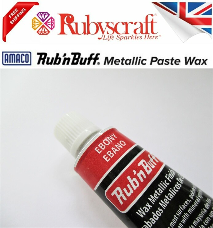 Rub n Buff Original Metallic Gilding Wax Permanent Wooden Frame Paste ...