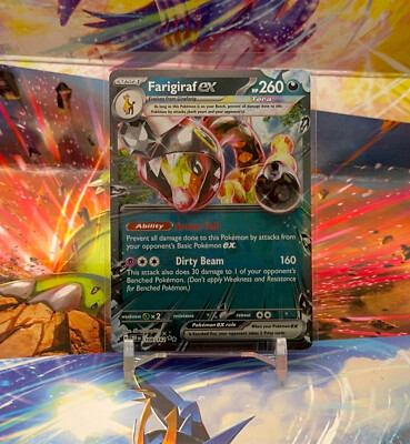 Farigiraf ex - 108/162 - Temporal Forces - Double Rare | Pokemon TCG ...