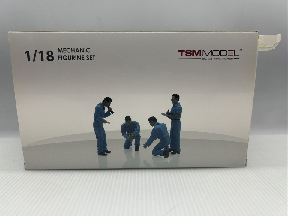 1/18 TSM True Scale Mechanic Figure Set Of 4 jm TSM14AC04 READ ME | eBay