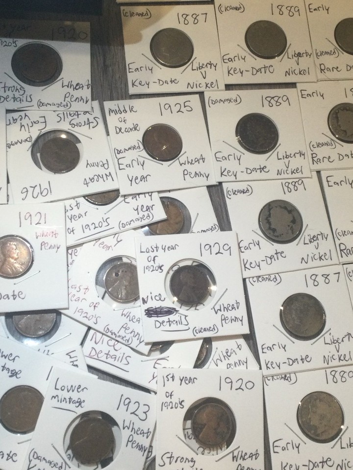 50+ Old 1800s To 1985 Coins From Amazing Collection-Rare Years- Great ...
