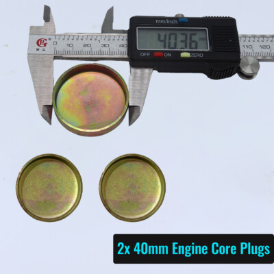 2pcs 40mm Metal Steel Cup Cap Expansion Freeze Frost core plug - Zinc ...