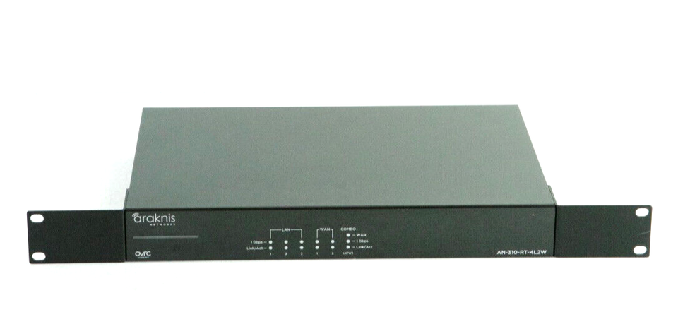 Araknis AN-310-RT-4L2W Dual WAN Gigabit VPN Router Firewall for ...