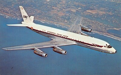 Airline Postcards SAS Royal Viking DC-8 Jet | eBay