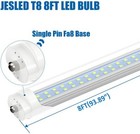 T8 8FT LED Shop Light FA8 Single Pin LED Tube Light Bulbs 72W 120W ...
