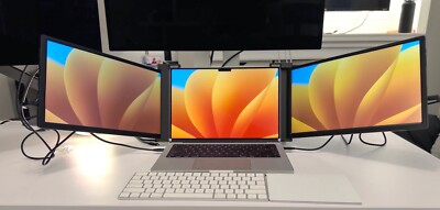U Perfect Tri Screen monitor - Open Box | eBay