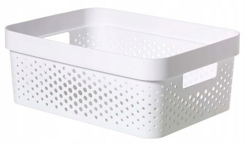 Storage Unit with Basket Drawers Curver Plastic Scandinavian White Grey ...