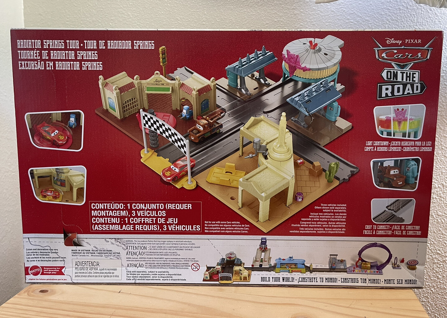 Mattel Radiator Springs Tour Track Set - HGV68 for sale online | eBay