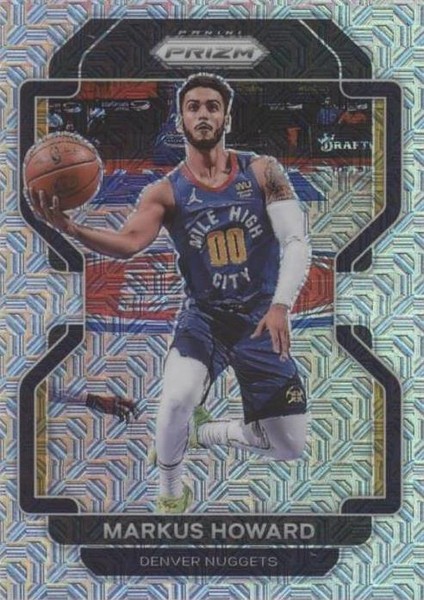 2021-22 Panini Prizm - Mojo Prizm #218 Markus Howard /25 for sale ...