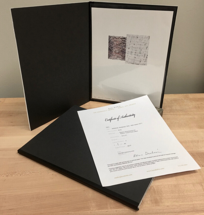 Ken Dubin: Passage 2, Archival Pigment Print, Signed, Edition of 40 ...