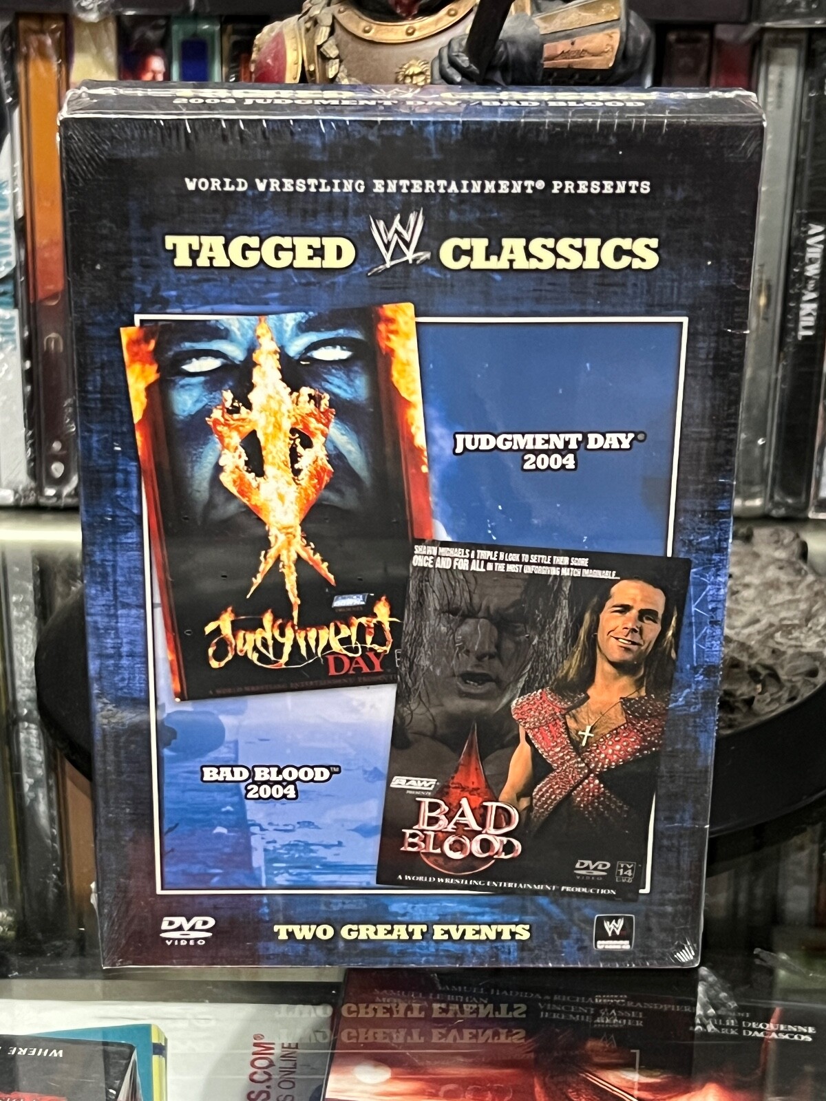 WWE Tagged Classics - Judgement Day 04/ Bad Blood 04 (DVD, 2009, 2-Disc ...