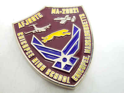 USAF AFJROTC CHICOPEE HIGH SCHOOL CHICOPEE MASSAGRUSETTS CHALLENGE COIN ...