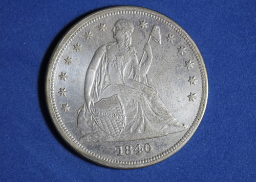 1840-Seated One Dol #P28942 | eBay