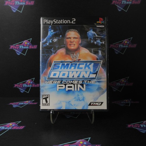 Refurbished WWE Smackdown! Here Comes The Pain PS2 PlayStation 2 ...