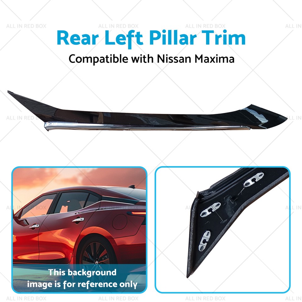 Rear Left Pillar Molding Trim Suitable for Nissan Maxima 2016-2021 ...