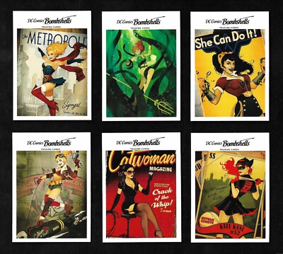 2017 Cryptozoic DC Comics Bombshells Base Cards & Inserts All #s You ...