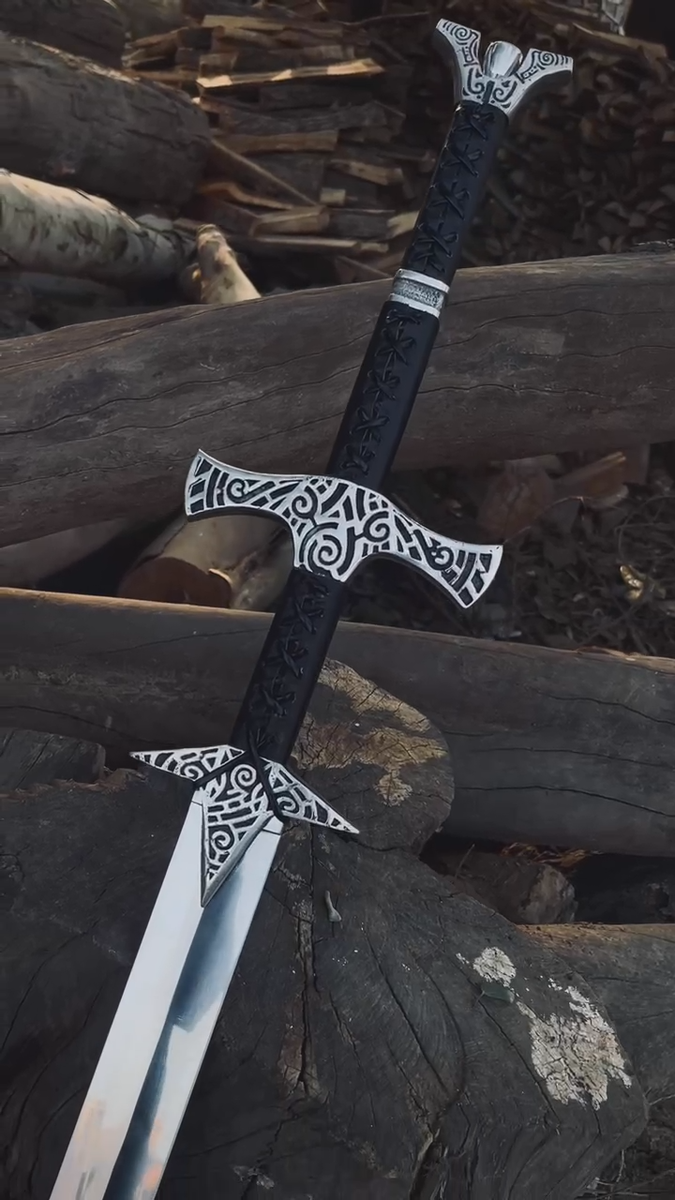 Skyrim Steel Greatsword Replica Skyrim Greatsword Etsy