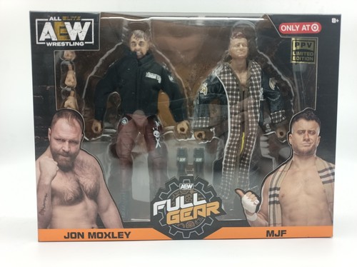 AEW Unrivaled Full Gear 2 Pack JON MOXLEY MJF Target Exclusive Jazware ...