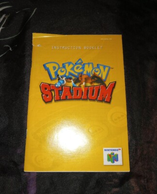 Pokemon Stadium Nintendo 64 N64 Instruction Booklet Manual | eBay