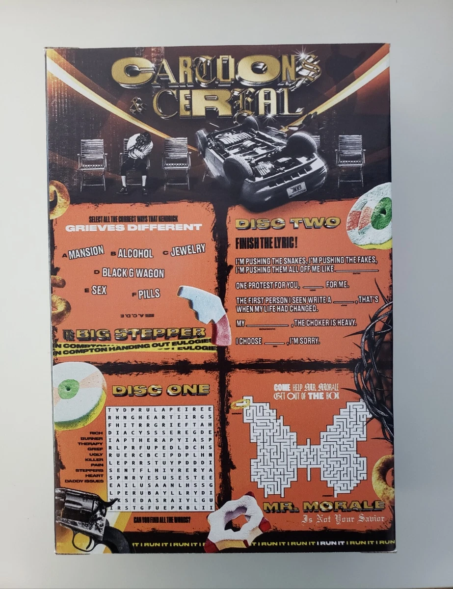 Kendrick Lamar Cartoon And Cereal