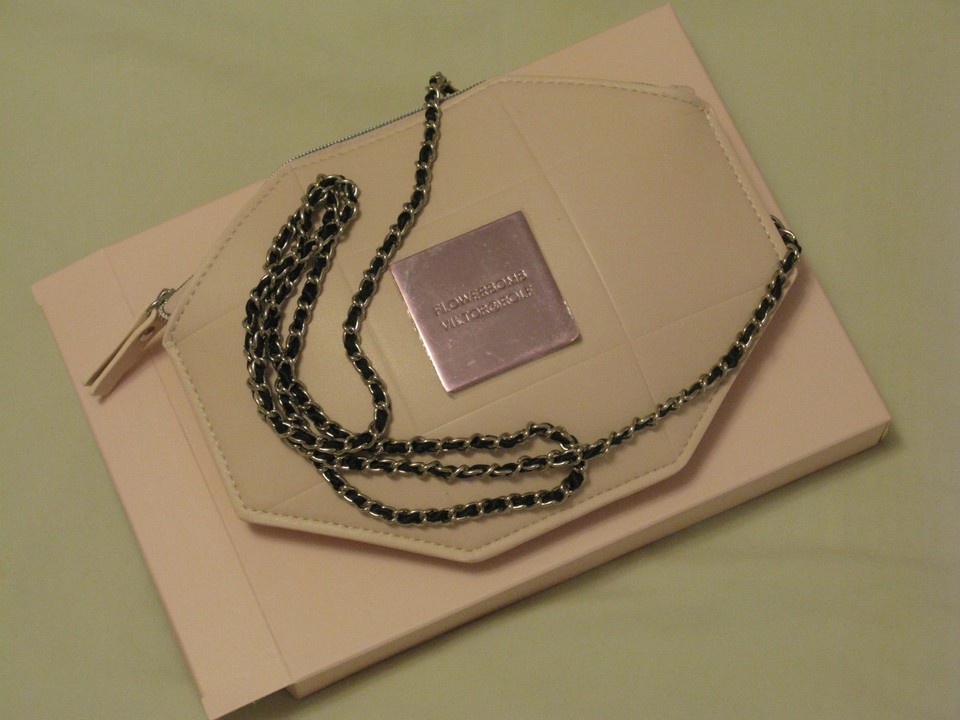 Viktor & Rolf 'Flowerbomb' Clutch Bag & 2x Perfume Samples NIB ...