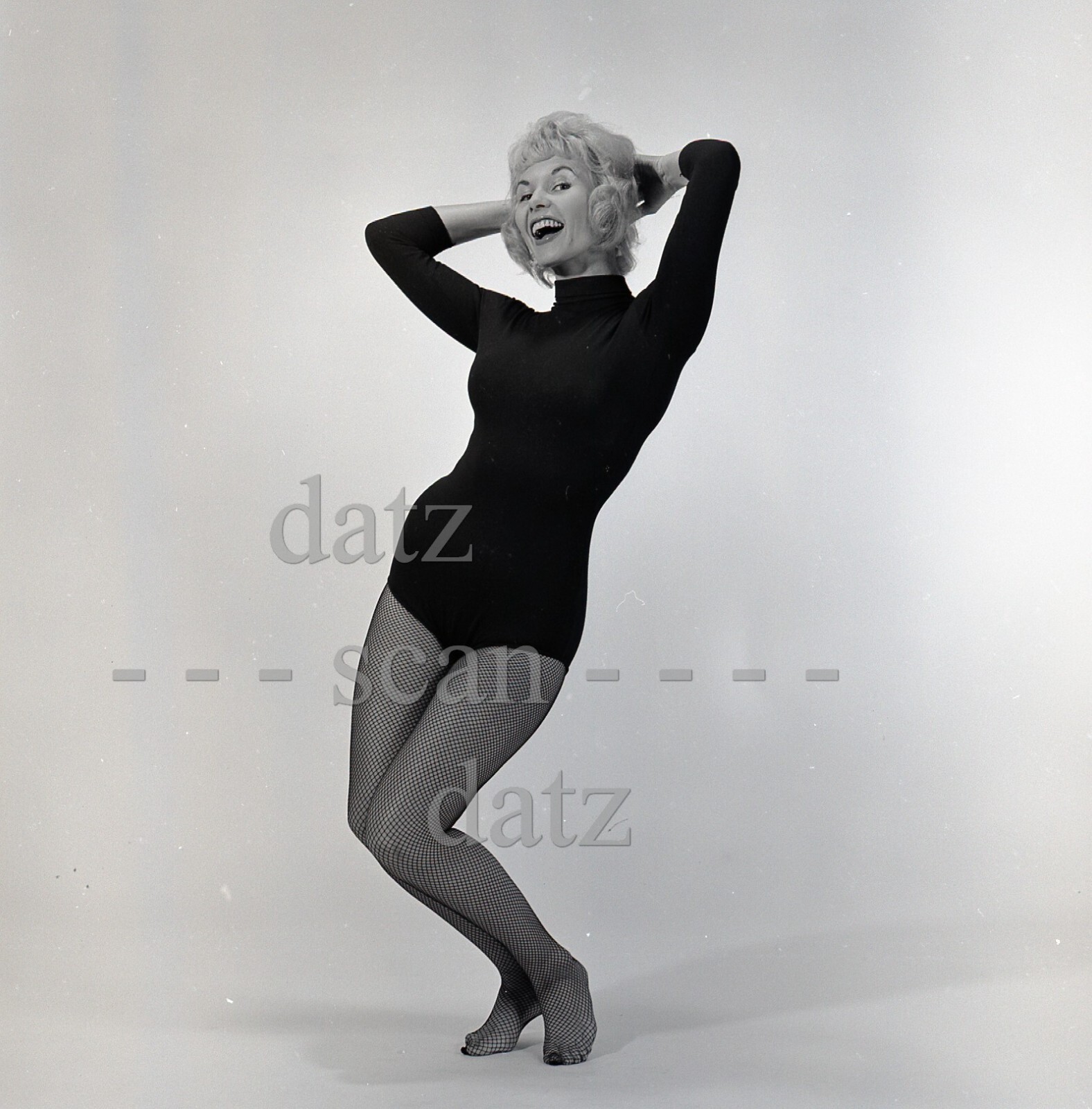 1960s Ron Vogel Negative Sexy Blonde Pinup Girl Edith Loder Cheesecake