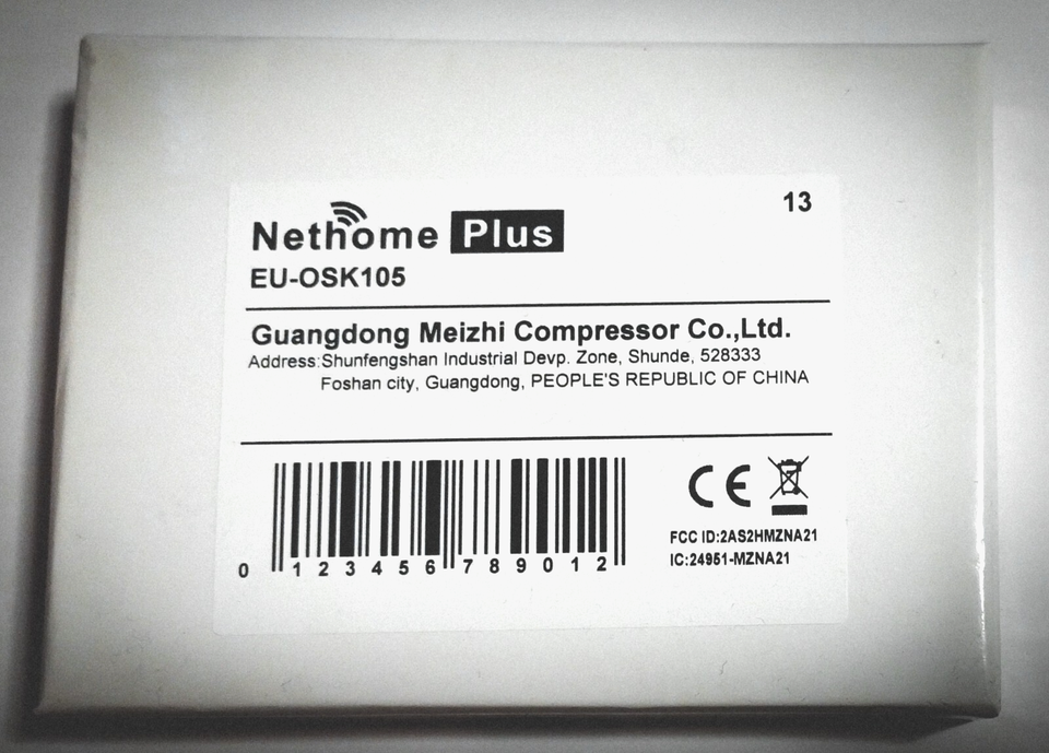 Midea NetHome Plus EU-OSK105 Wi-Fi Wifi Smart Kit for Split System Air ...