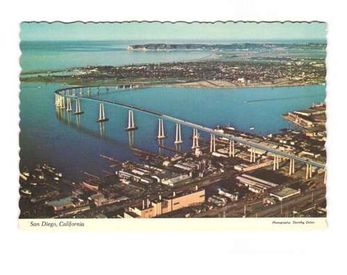San Diego Coronado Bridge, San Diego CA vintage postcard unposted | eBay