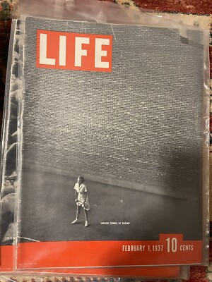 February 1 1937 Life Magazine Vassar College Tennis Chinese Communists ...