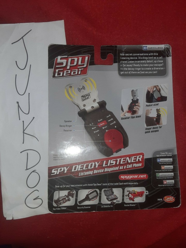 2010 Spy Gear Spy Decoy Listener Cell Phone Wild Planet Hear ...