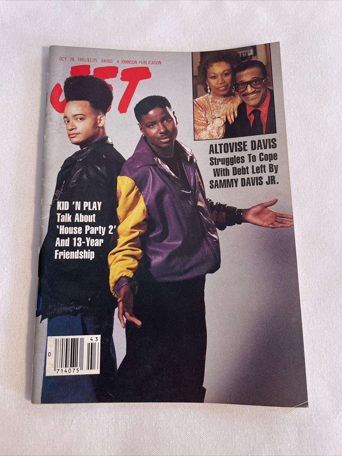 1991 October 28 JET Magazine, Altovise Davis, Sammy Davis Jr. (MH37) | eBay