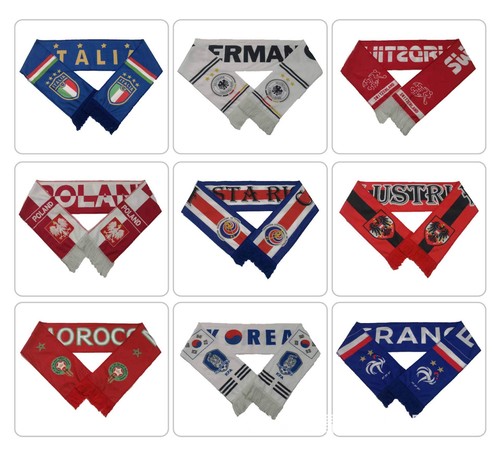 Football Soccer Fan Scarf team emblem warm Souvenir scarf cheering ...