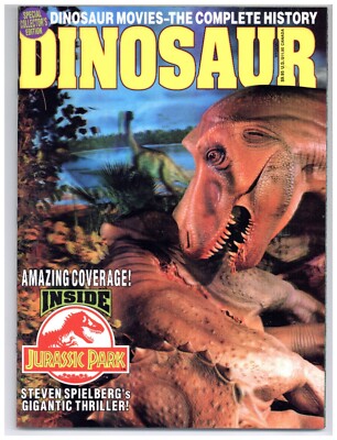 Dinosaur Magazine The Collectible Edition NEAR MINT 1993 3-D ...