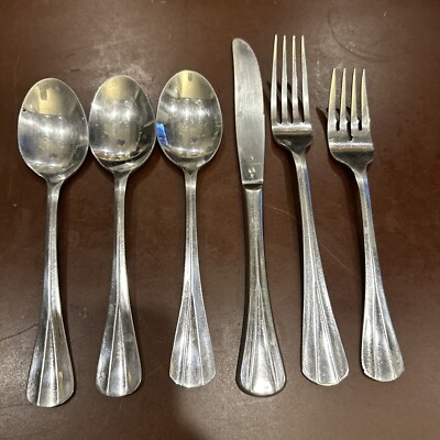 Gibson Montiero flatware Bundle- 6 pc Set | eBay