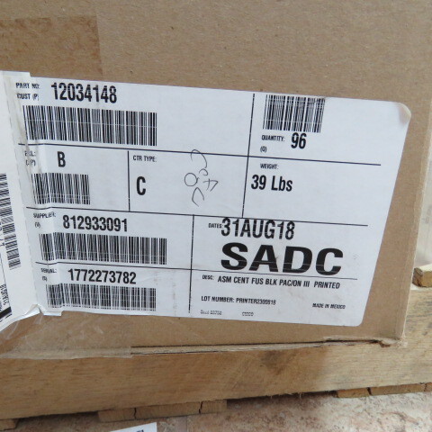 APTIV 12034148 Qty of 2 per Lot Automotive Connectors FUSE BLICK PACK ...