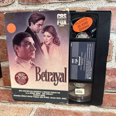 Betrayal VHS VCR Video Tape Used CBS FOX Drawer Box Rare HTF | eBay