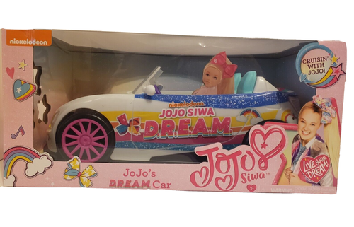 JoJo Siwa JoJo's D.R.E.A.M. Car Rainbows & Unicorns Toy Car Nickelodeon ...