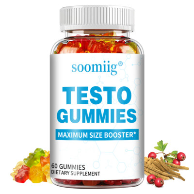 Testo Booster Gummies Improve Athletic Performance And Stamina, Boost ...