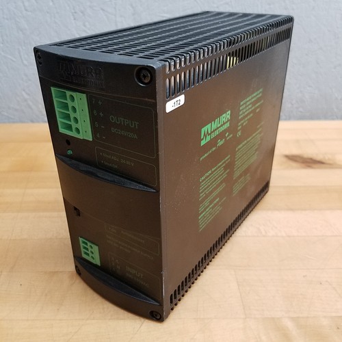 Murr Elektronik 857802 MCS Power Supply, 24Vdc, 20A - USED | eBay
