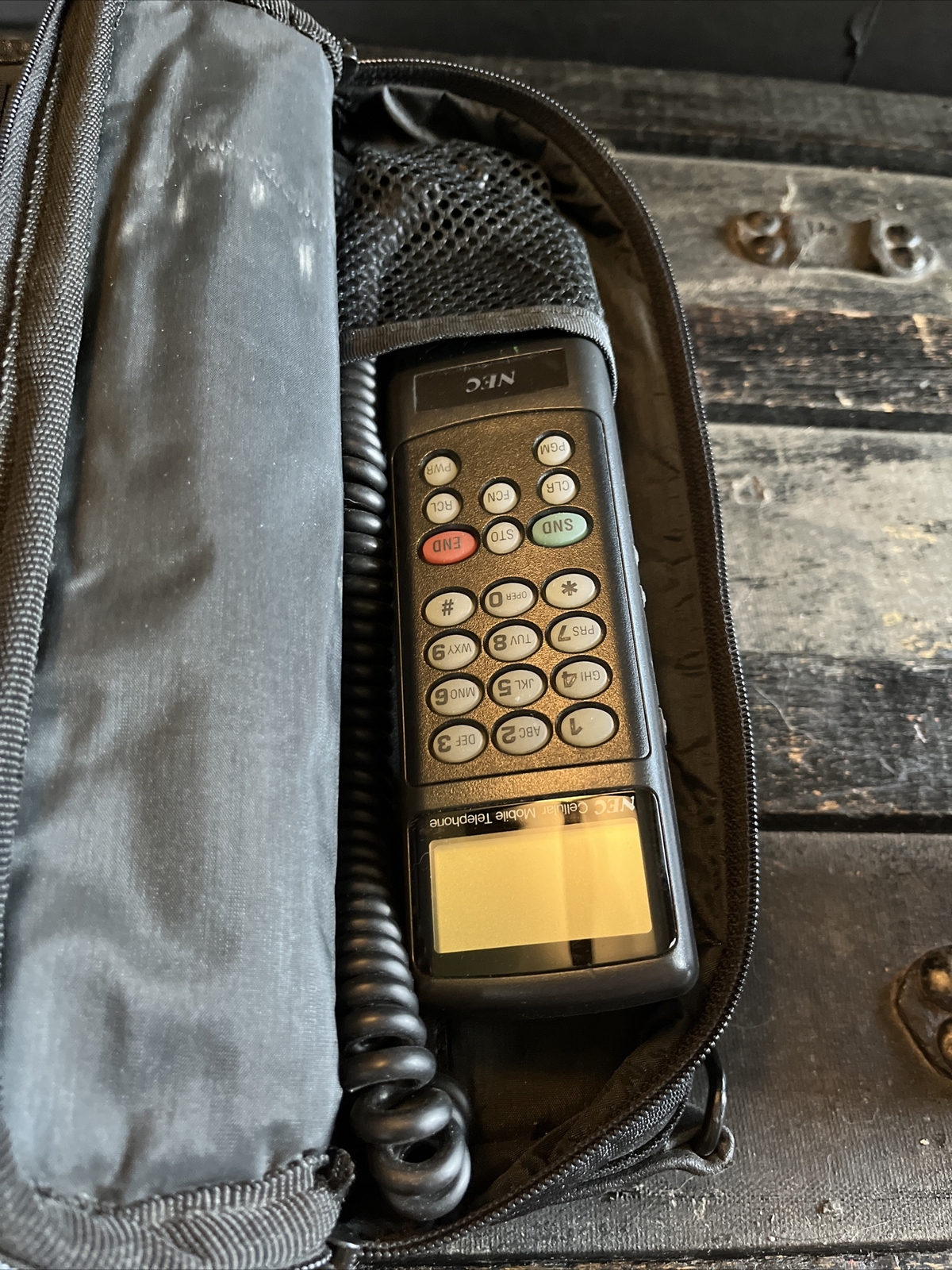 Vintage NEC Cellular Mobile Phone TR5E800-31B Original Bag Phone ...