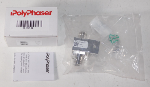 New PolyPhaser IS-50NX-C2 Type N F/F Coaxial RF Antenna Surge Protector ...