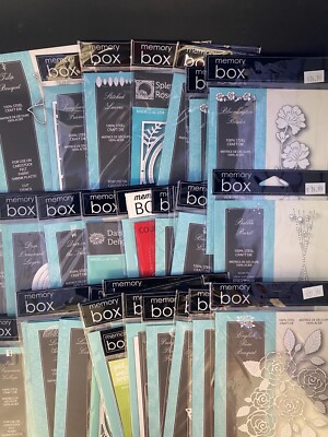 Memory Box Craft Dies Metal Cut Stencil Emboss Steel for Crafts Made in ...