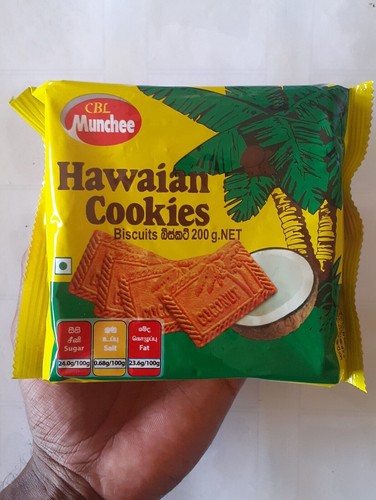 Munchee Hawaian Cookies Biscuits 200g Tea Time Quality Sweets Ceylon ...