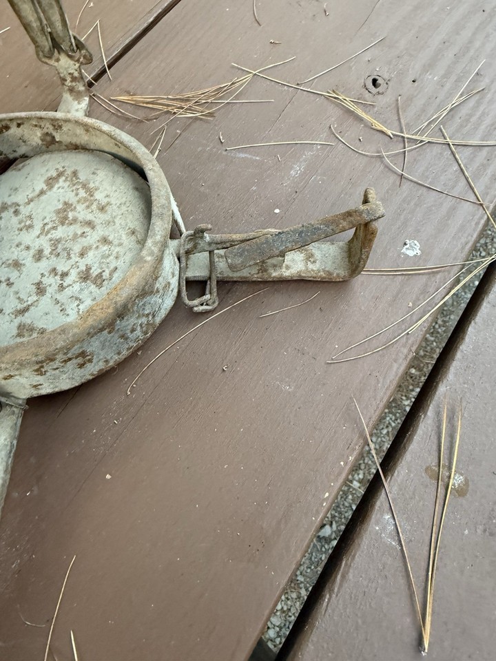 RARE ANTIQUE TURKEY TRAP Vintage Long Spring Trap 1890/1920 | eBay