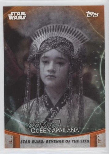 2020 Topps Women of Star Wars Orange Queen Apailana #62 0qe1 | eBay